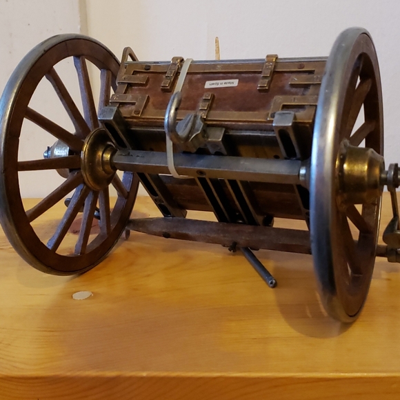 Vintage | Accents | Dahlgren 861 Civil War Cannon Minature With Ammo ...